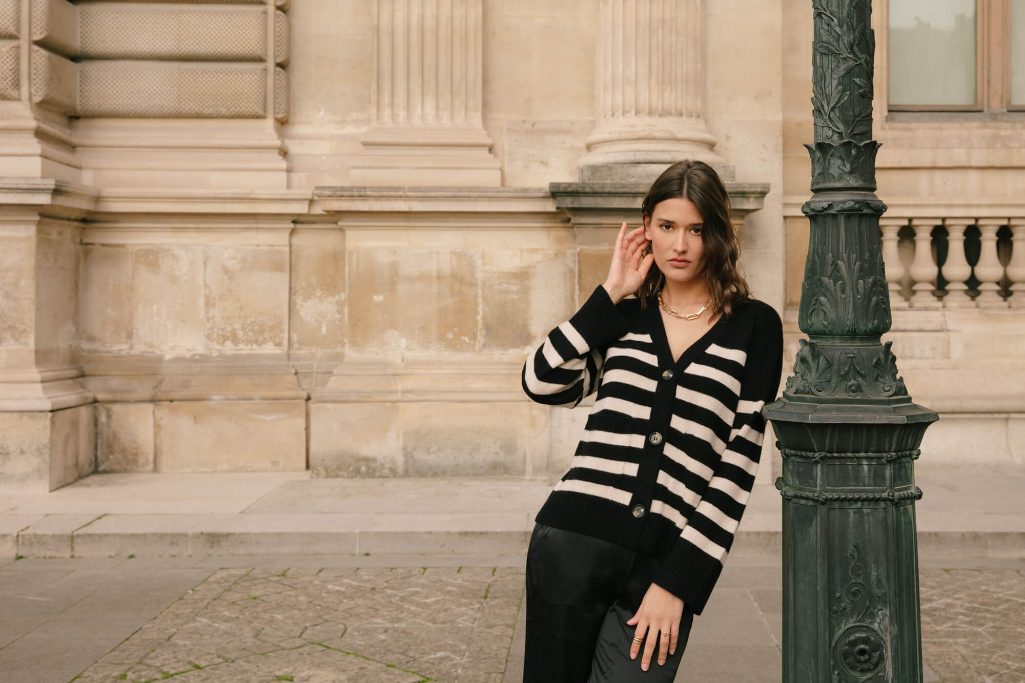 Chiara Luxe Cashmere Cardigan - 100% Luxury Cashmere | Ravella