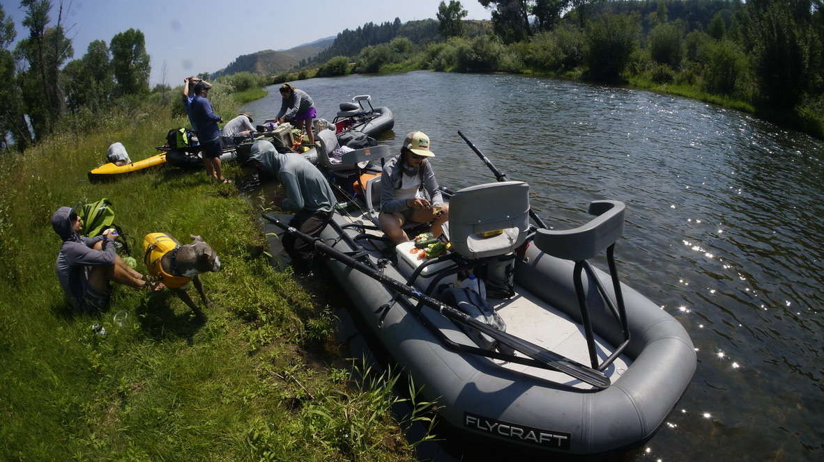 inflatable 3 person fishing boat - FLYCRAFT USA