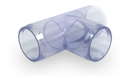 Clear PVC Pipe & Fittings — FORMUFIT