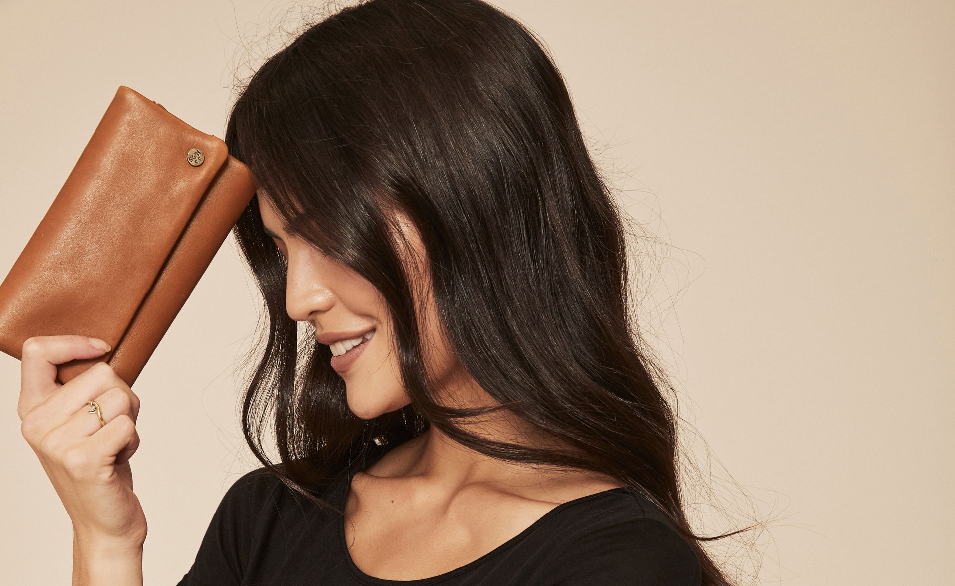 Genuine Leather Women‘s Tri-fold Paiget Wallet Stitch & Hide