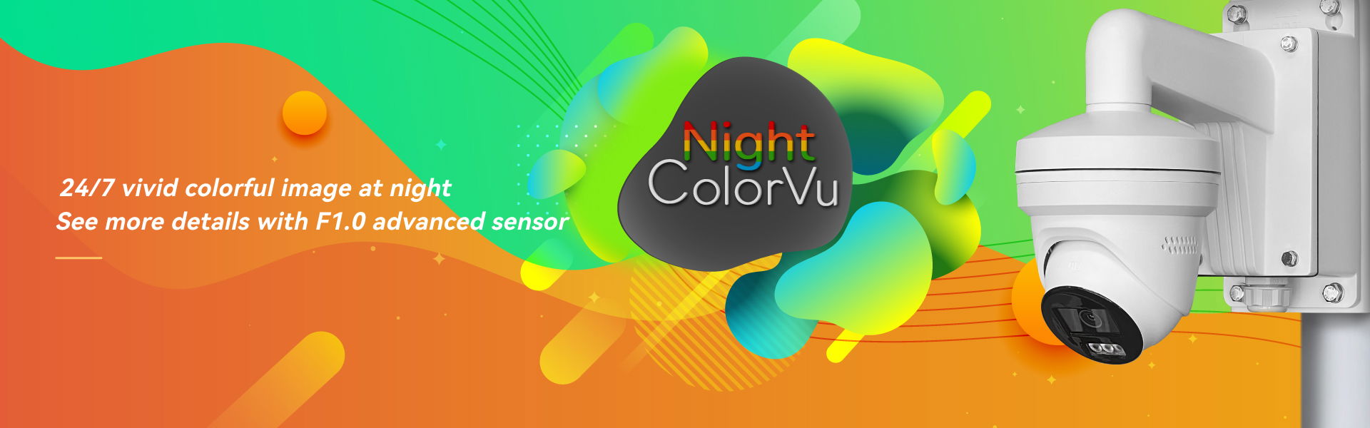 4G LTE Wireless 4MP AI Smart Turret Dome Camera with Night ColorVu and