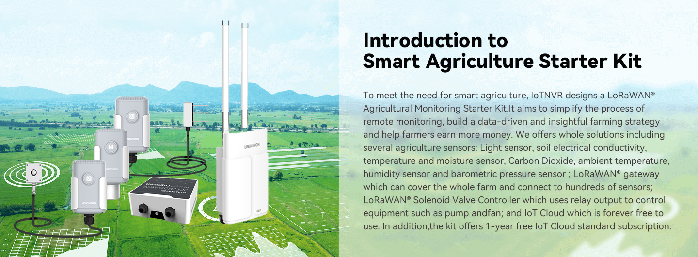 LoRaWAN Wireless Smart Agriculture Kit